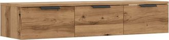 vidaXL Wandschrank Artisan-Eiche 102x30x20 cm Holzwerkstoff Vidaxl