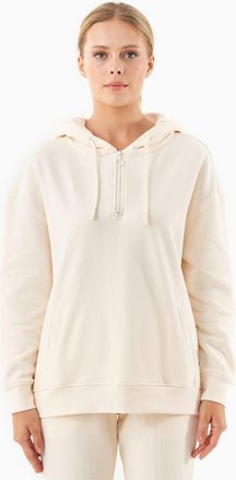 ORGANICATION Damen vegan Sweat-Hoodie Aus Bio-Baumwolle Off-White