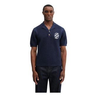 Dr&ocirc;le de Monsieur Polo Shirts - - Tops - Herren - Blau - L