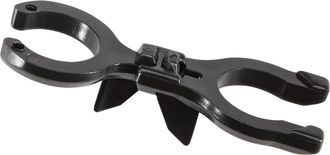 Leki Leki Faltbarer Clip für Trekking Nordic Walking Stöcke - schwarz, 1,6 cm