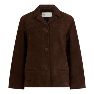 Tory Burch Wildlederjacke - - Jackets - Damen - Braun - XL