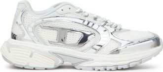 Diesel Sneakers mit Kontrasteinsätzen - Weiß