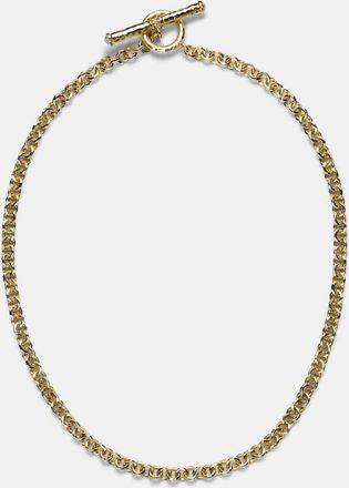 Octavia Elizabeth Halskette The Lower Coast aus 18kt Gelbgold mit Diamanten und Süßwasserperlen