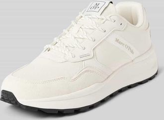 Marc O'Polo Low Top Sneaker aus Rindleder und Mesh