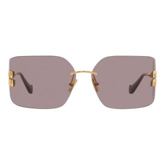 Miu Miu Startbahn Sonnenbrille - - Accessories - Damen - Gelb - ONE SIZE