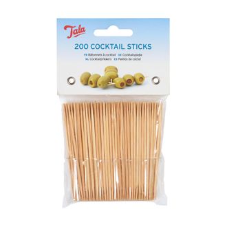 Tala 8 cm Cocktail Stick, 200 St&uuml;ck, beige