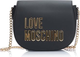 Love Moschino Damen Schultertasche, Schwarz