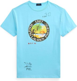Ralph Lauren CLASSIC FIT JERSEY GRAPHIC T-SHIRT