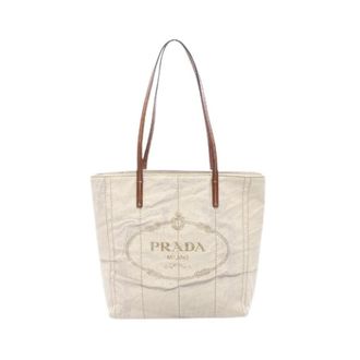 Prada Pre-owned Mistolino Vitel Tote Bag - - Pre-owned - Damen - Beige - ONE SIZE