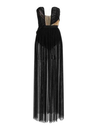Nensi Dojaka Robe Au Genou - Noir