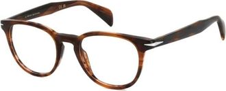Eyewear by David Beckham unisex, Accessoires, Brun, Taille: 50 MM 1206 Optical Frame