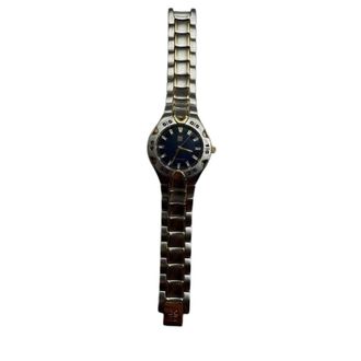 Givenchy Pre-owned Vintage Two-Tone Quartz Watch - - Pre-owned - Damen - Blau - ONE SIZE