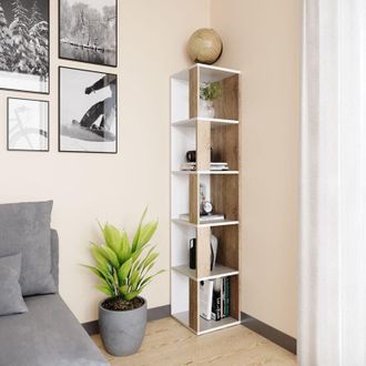 Vicco Eckregal Lio, Sonoma, 33.3 x 162.2 cm