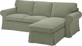 IKEA EKTORP 3er-Sofa mit Récamiere