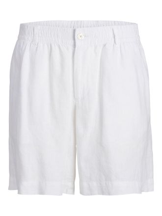 Jack & Jones Herren Shorts Jpstbill Jjlawrence Linen Short Sn Bright White XXL
