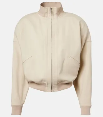 Gucci Veste bomber en popeline de coton