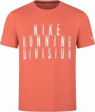 Nike Rise 365 Running Division Herren Dri-fit Kurzarm-laufshirt In Pink