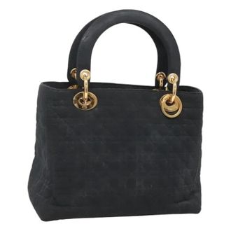 Dior Sac &agrave; main en nylon Pre-owned - Femme - Pre-owned - Noir - Taille: ONE Size