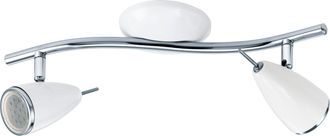 Eglo RICCIO 2 Spot, Stahl, GU10, 3 W, weiss, chrom