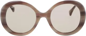 Max Mara Womens Beige Acetate Sunglasses