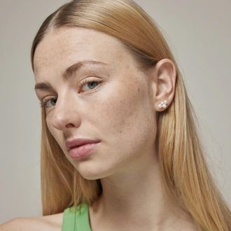 Enamel Copenhagen Ohrringe - Mae Ohrringe - Gr. unisize - in Silber - f&uuml;r Damen