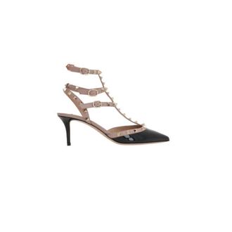 Valentino Garavani Femme, Chaussures, Noir, Taille: 39 EU Escarpins Slingback Rockstud