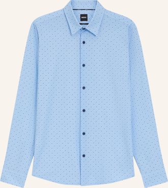 HUGO BOSS Casual Hemd P-Roan-Kent-c1-233 Slim Fit blau