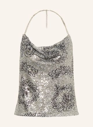 BA&SH Ba&Sh Top Simona Mit Pailleten schwarz