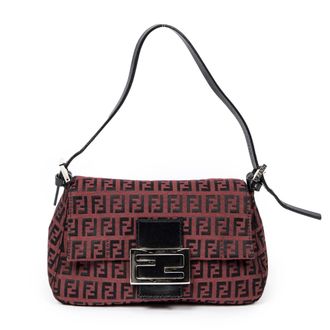 Fendi Crossbody Bags - Mini Baguette - Gr. unisize - in Rot - für Damen