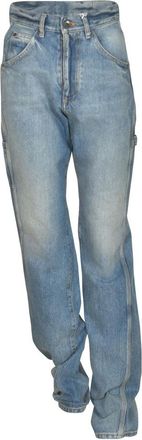 Maison Margiela Femme, Jeans, Bleu, Taille: W28 Jean droit