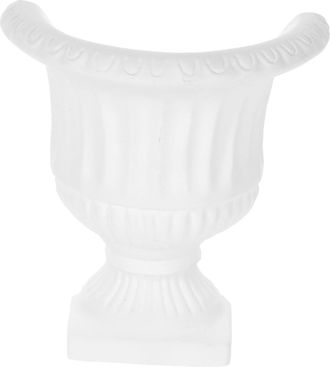 SOLUSTRE Hängender Blumenhalter Aus Gips Wandmontierte Vintage-vase Halbvase Für Blumenarrangements Pflanzentopf Für Zuhause Bauernhaus-dekor Für Wohnzimmer Un