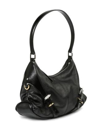 Givenchy Hobo Bags - Shoulder Bag With Dual Buckle Detailing - Gr. unisize - in Schwarz - f&uuml;r Damen