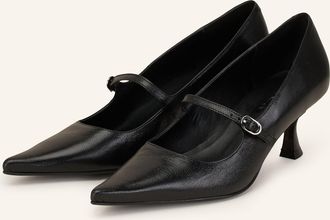 Zinda Pumps Madras schwarz