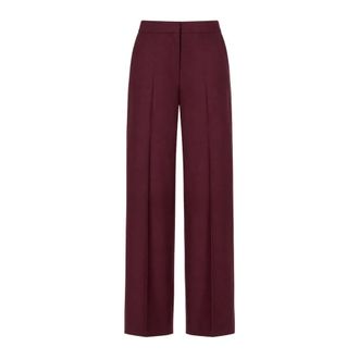 Max Mara Weite Hosen - - Trousers - Damen - Lila - XS