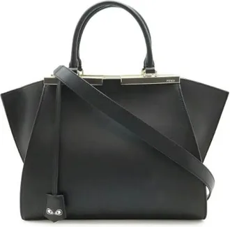 Fendi Pre-owned Sac &agrave; main 2Ways en cuir Noir - Femme - Pre-owned - Noir - Taille: ONE Size