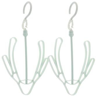 DOITOOL 2 St&uuml;ck Kunststoff Schuhtrockner Schuhaufh&auml;nger Platzsparend F&uuml;r Stiefel Schuhe Mit Clips F&uuml;r Deodorants F&uuml;r Schlafzimmer Badezimmer