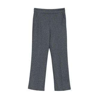 Max Mara Straight Leg Hose - - Trousers - Damen - Grau - XS