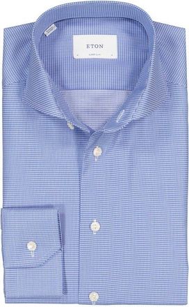 Eton Herren Hemd blau
