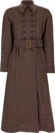 Chlo&eacute; Femme, Manteaux, Multicolore, Taille: 36 FR Manteau crois&eacute;