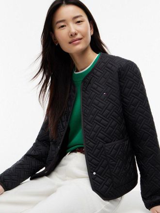 Tommy Hilfiger Steppjacke QUILTED LINER JACKET Kunstfaser