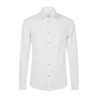 Eleventy Herren, Shirts, Wei&szlig;, LGr&ouml;&szlig;e