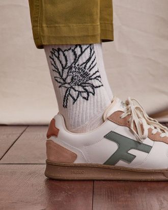 Faguo Lot de chaussettes &eacute;cru et kaki