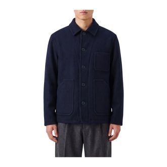 Brooksfield Woll Arbeitsjacke - - Jackets - Herren - Blau - M