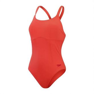Speedo Damen Schwimmanzug SPDSCU X BCK 1PC AF RED