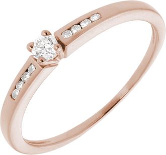 Edenly Verlobungsring Solitär Roségold