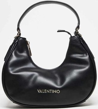 Valentino Clio Re - Sac port&eacute; &eacute;paule croissant de lune &agrave; bandouli&egrave;re - Noir