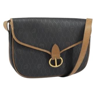 Dior Pre-owned Honeycomb Canvas Schultertasche - - Pre-owned - Damen - Schwarzk - ONE SIZE