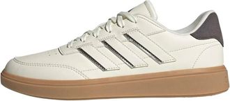 adidas Herren COURTBLOCK Shoes, Off White/Off White/Iron met., 39 1/3 EU