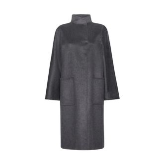 Max Mara Manteau Cardigan Lilia Midi - Femme - Manteaux - Gris - Taille: 36 FR