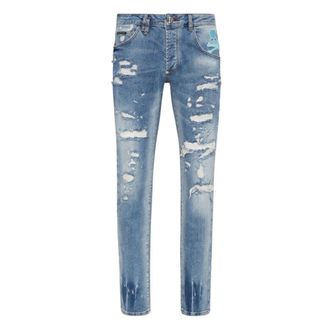 Philipp Plein Slim-fit Jeans - - Jeans - Herren - Blau - W33